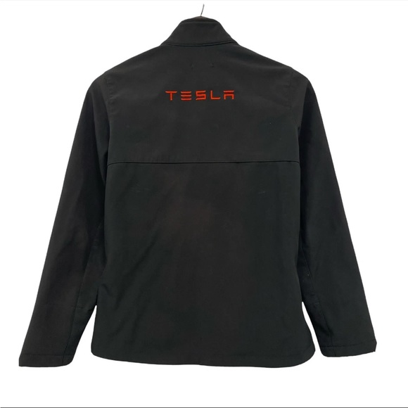 Jackets & Coats | Tesla Motors Corp Mens Size Xl Black Full Zip Soft ...